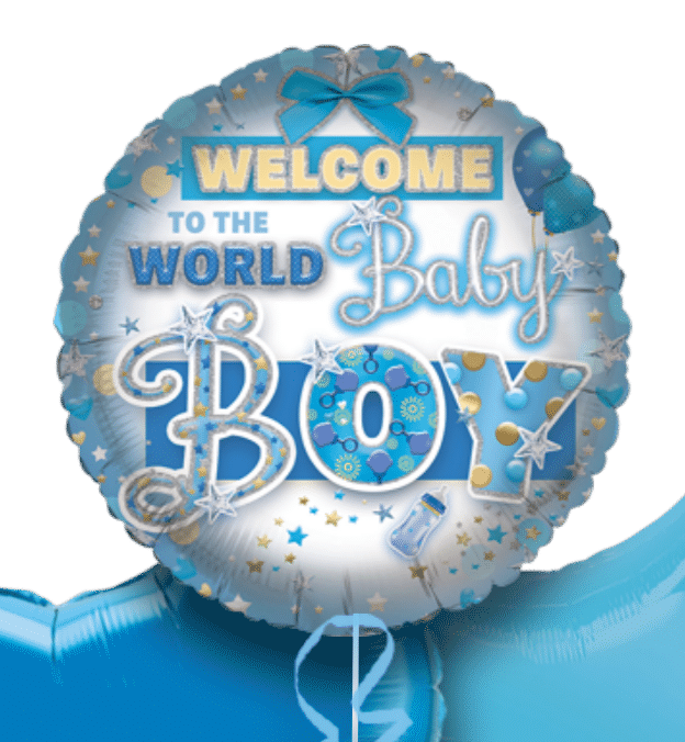 New Baby Balloons - Helium Balloon Gift Delivery UK