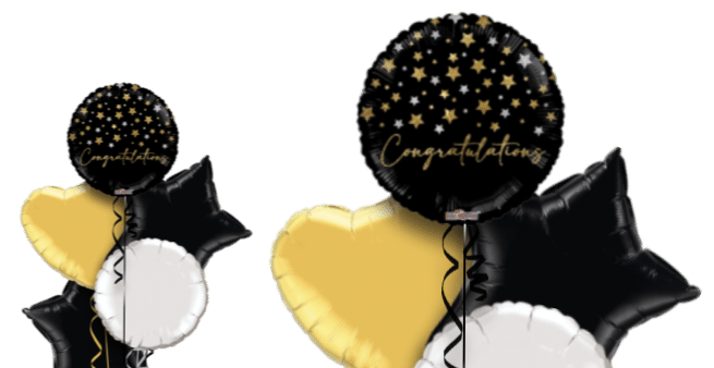Congratulations Balloons - Helium Balloon Gift Delivery UK