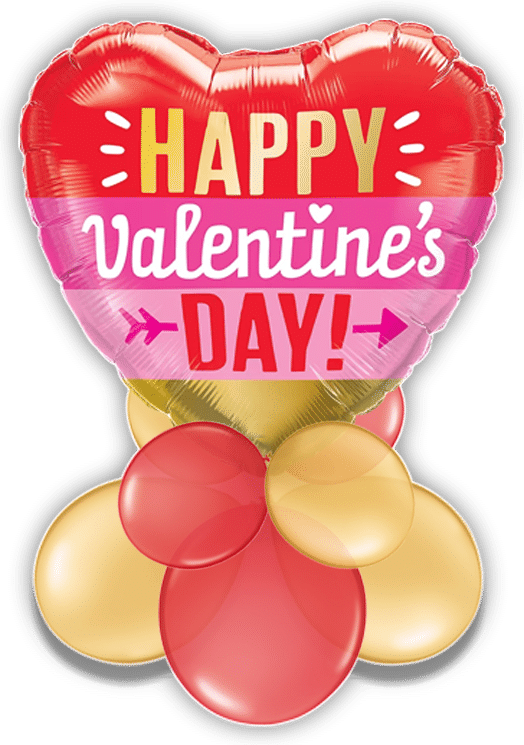 Valentine's Balloons - Helium Balloon Gift Delivery UK